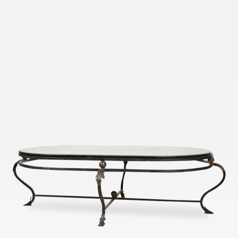 Formations - Formations Wrought Iron & Antique Mirrored Glass Coffee Table