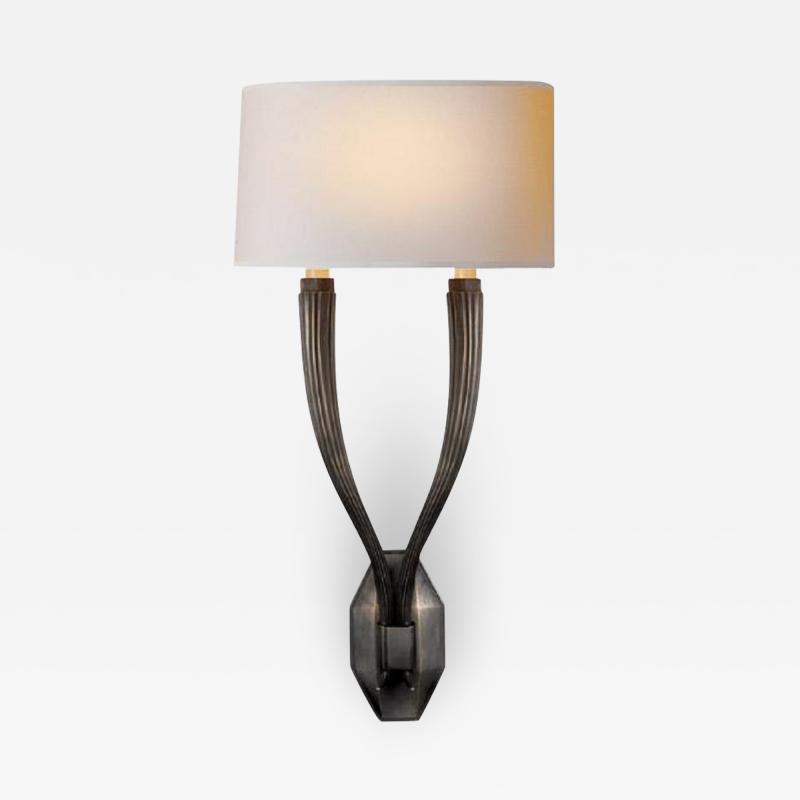 Visual Comfort & Company - Art Deco Ruhlmann 2 Light Wall Sconce Light ...