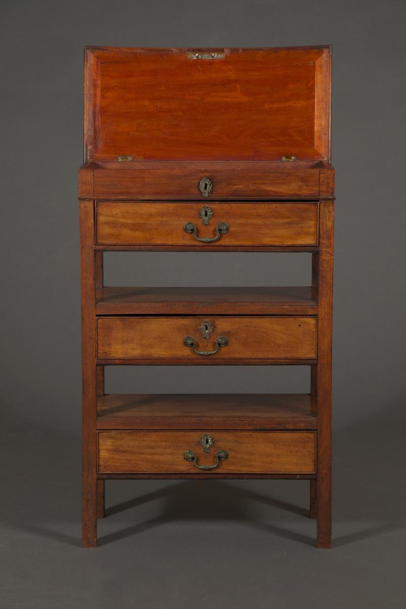 A Rare Mahogany George II Scriveners Table