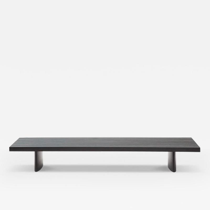 Charlotte Perriand - CHARLOTTE PERRIAND 514 REFOLO 55" BENCH IN STAINED OAK