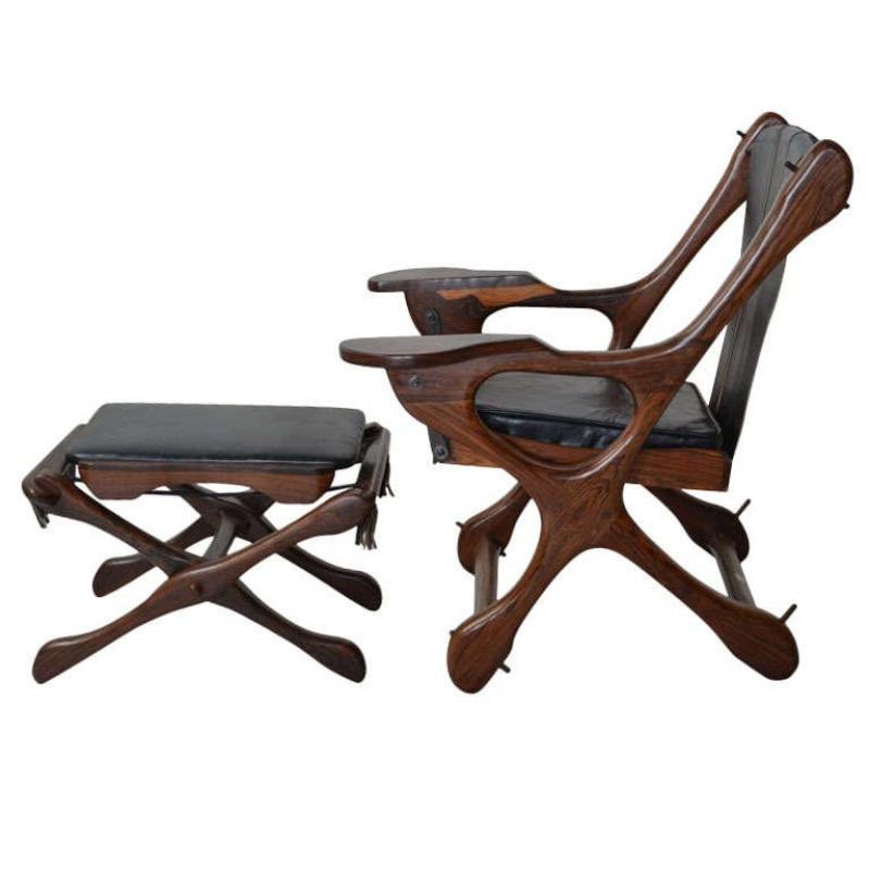 Don Shoemaker - Original Don Shoemaker Sling "Swinger" Chair and ...