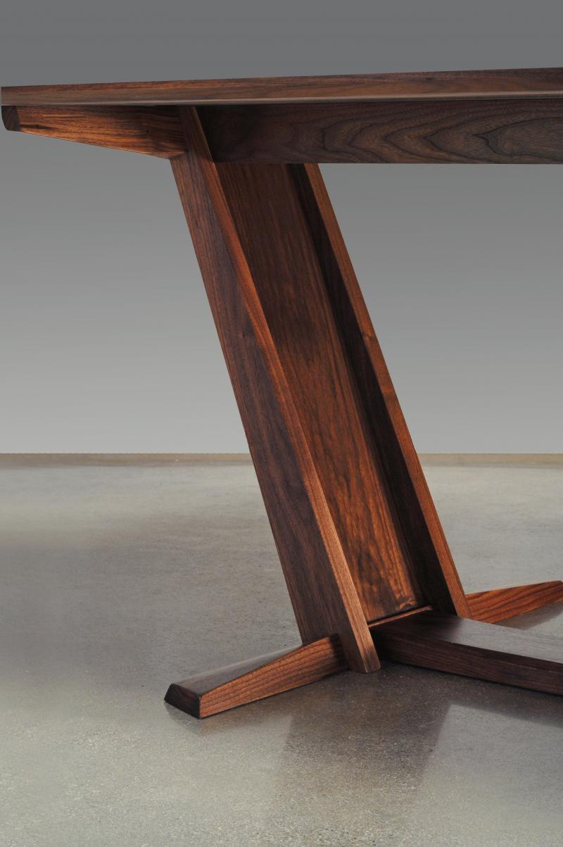 Eben Blaney - Leaning Trestle Dining Table