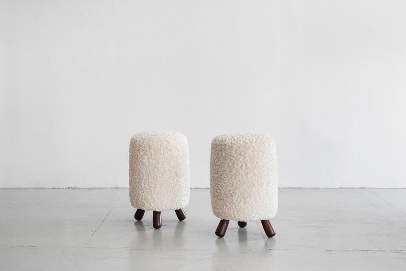 Jean Royère - JEAN ROYERE STYLE STOOLS