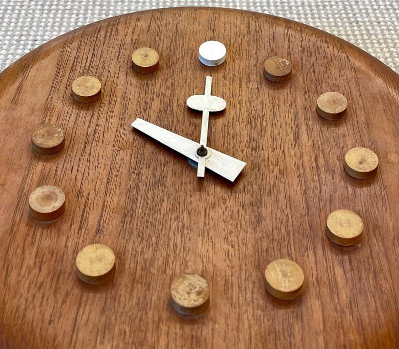 Fritz Hansen - Mid-Century Modern Danish Wall Clock by Fritz Hansen ...