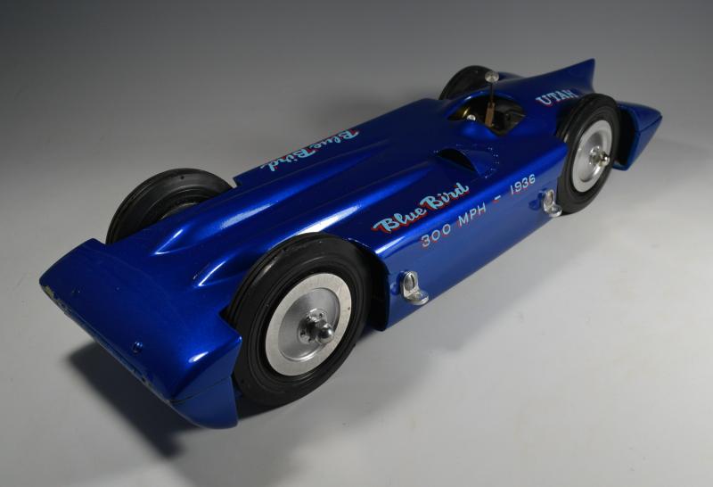 Miniature Tether Land Speed Record Car with a Gas Powered Engine