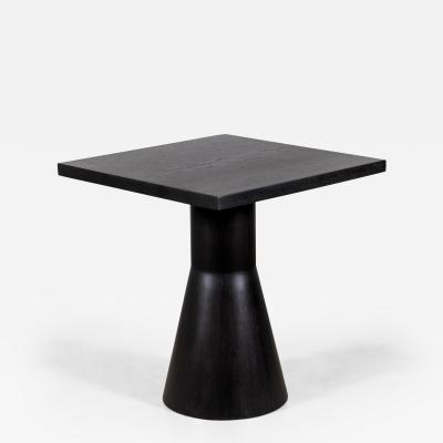 Costantini Design - Ebonized Oak Modern Wood Black Square Dining Table ...