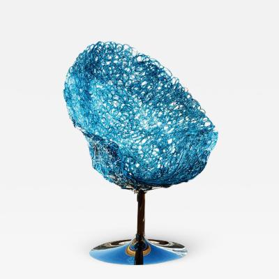 Edra - Edra Margherita Chair in Aquamarine