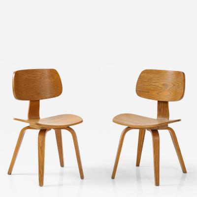 Thonet - Bent Plywood Chairs , Model 18, by Bruno Weir, Thonet, Austria ...