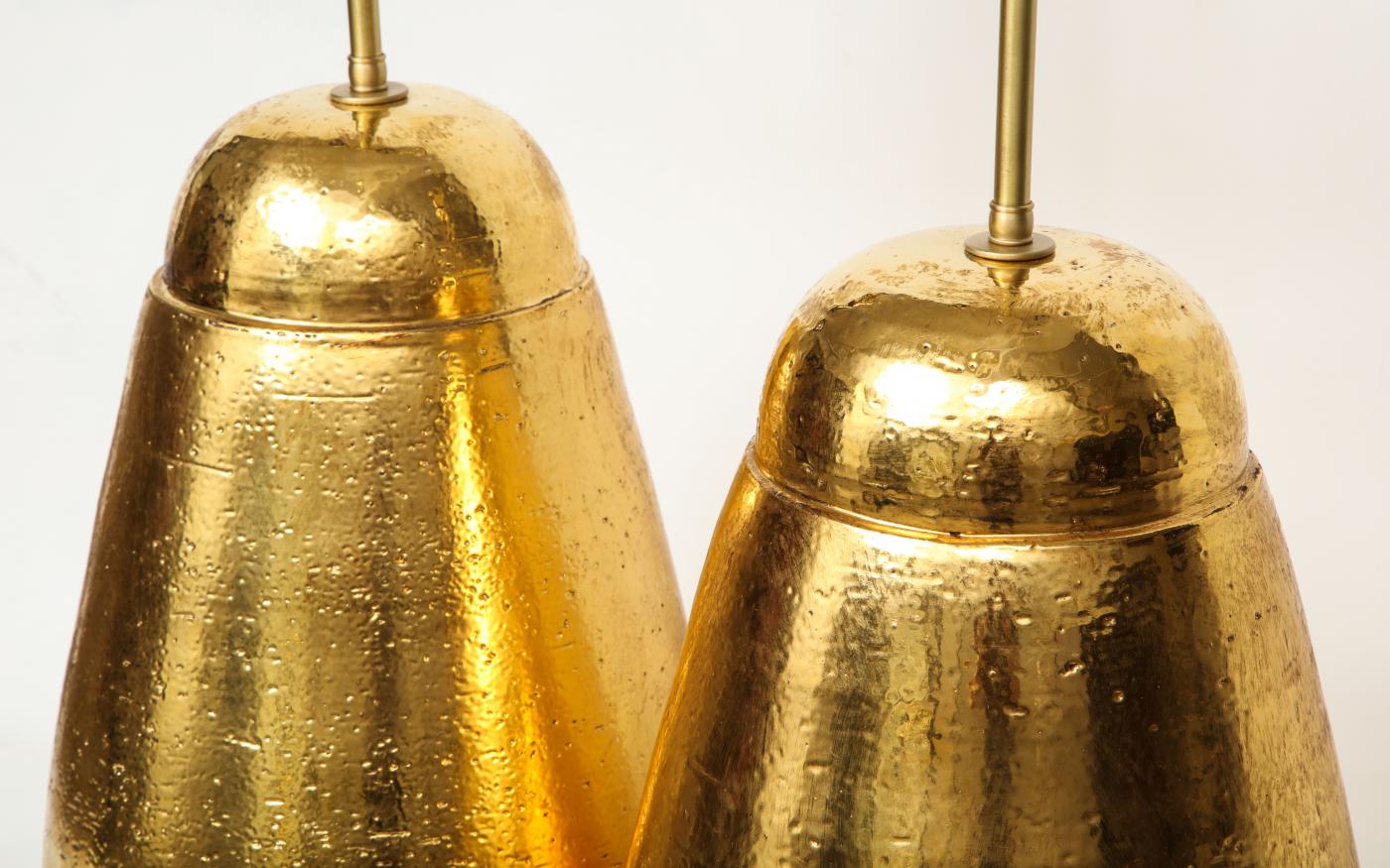 Bitossi - Bitossi Gold Glazed Terracotta Lamps