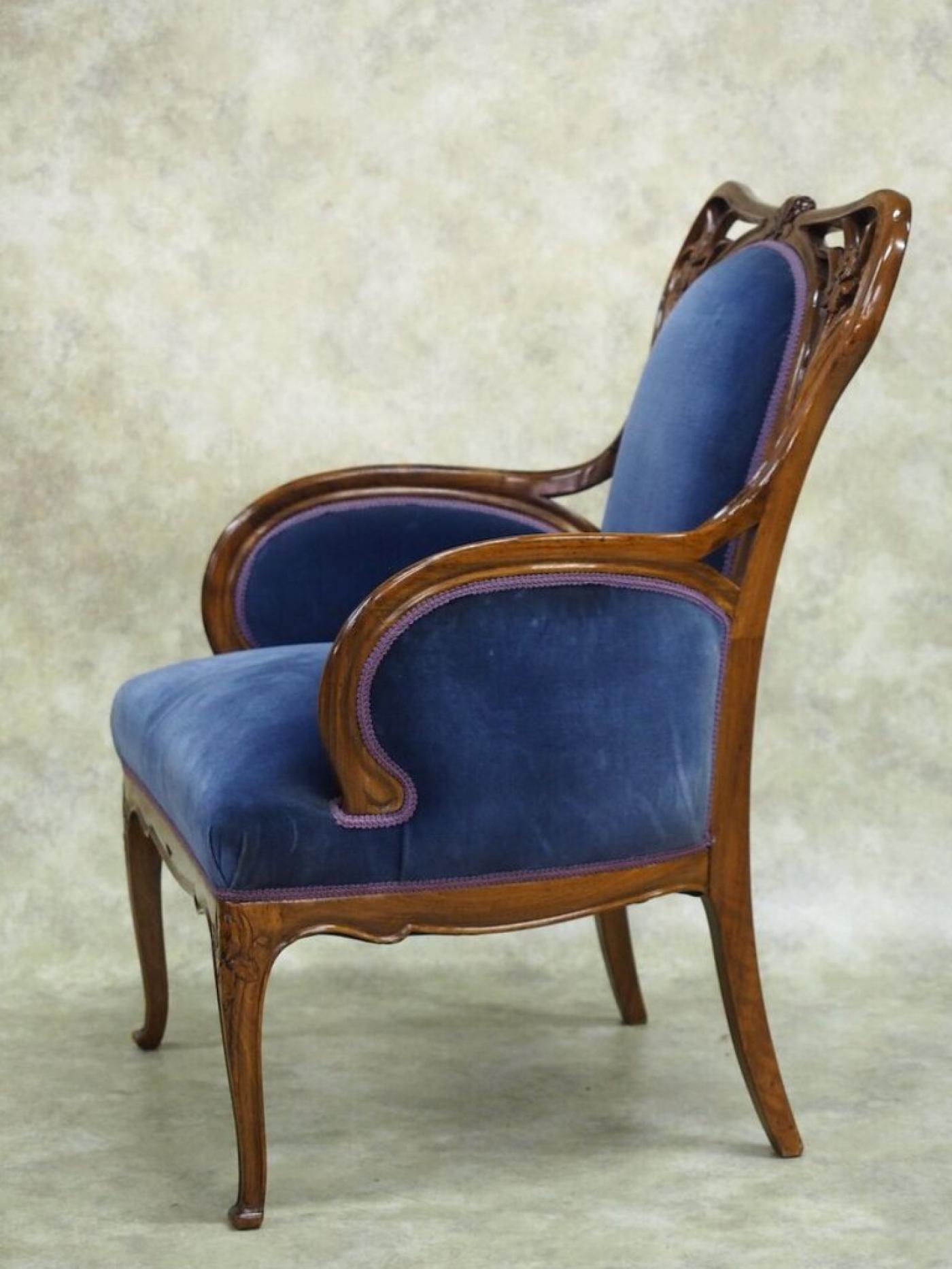 CHARLES PLUMET - Plumet et Selmersheim Art Nouveau Seating Suite