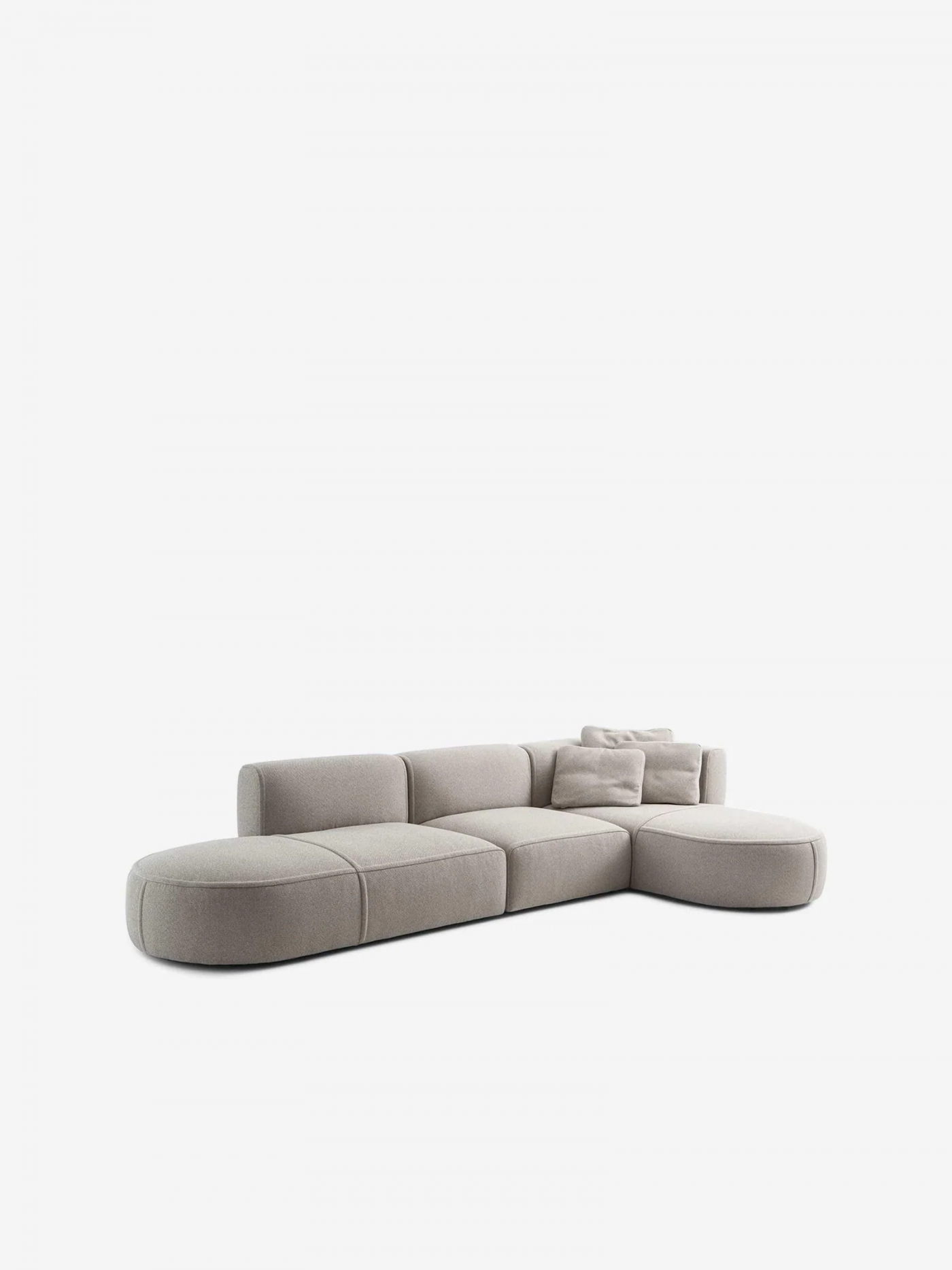Cassina - 553 BOWY SOFA RIGHT CHAISE