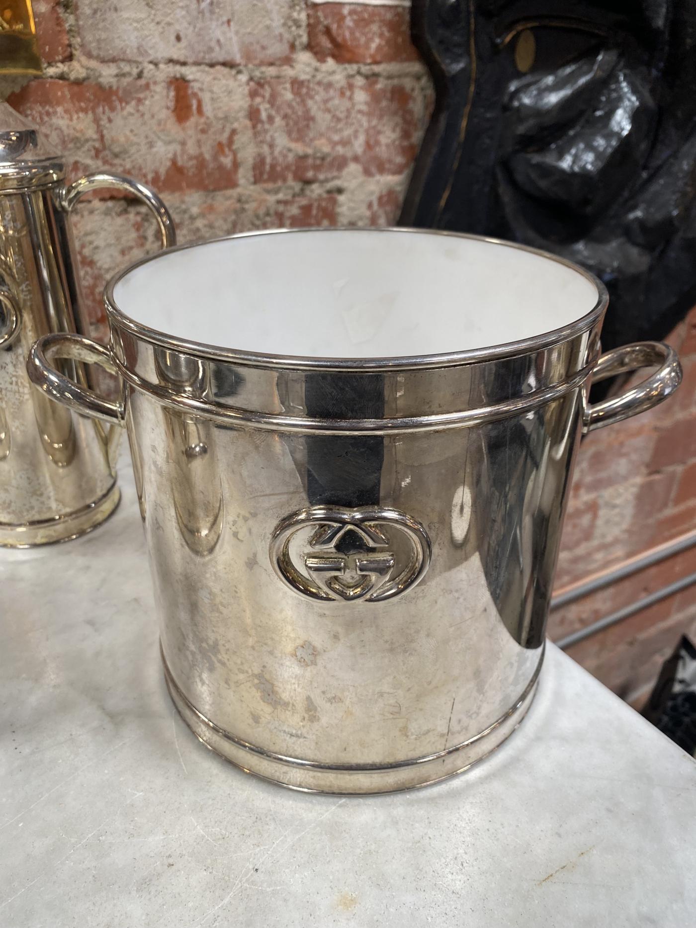 Gucci - 1980s Vintage Italian Gucci Bar Set