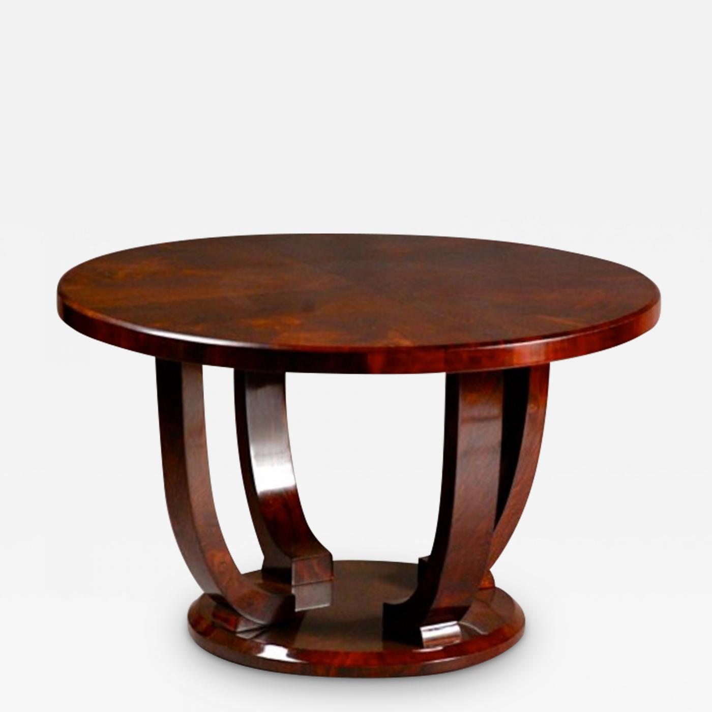 Jules Leleu - Jules Leleu low rosewood coffee table