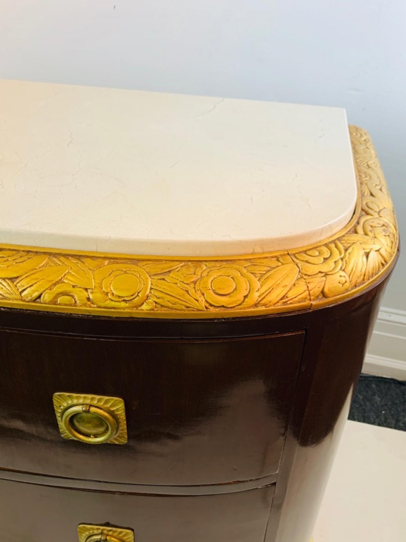 Sue et Mare - SUPERB ART DECO CABINET ATTRIBUTED TO SUE ET MARE