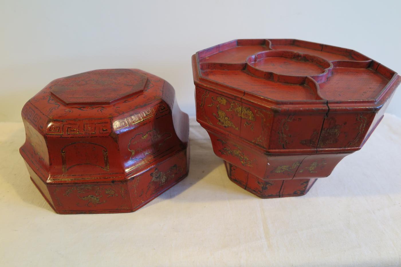 19th century Chinese Fruit Box