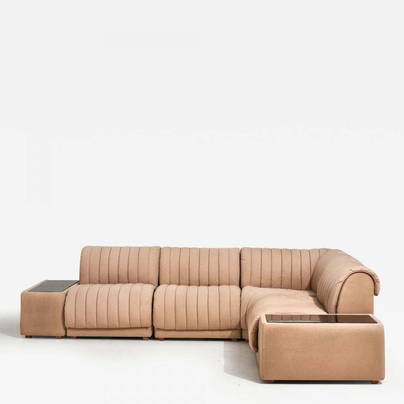 Bernhardt Furniture - 6 Piece Modular Bernhardt Sectional w/End Tables ...