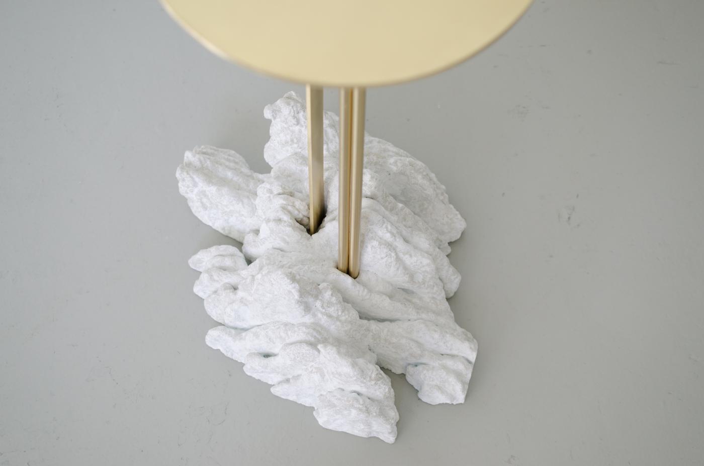 Adam Ruiz - Binary Brass Gueridon by Adam Ruiz & Robin Hervé