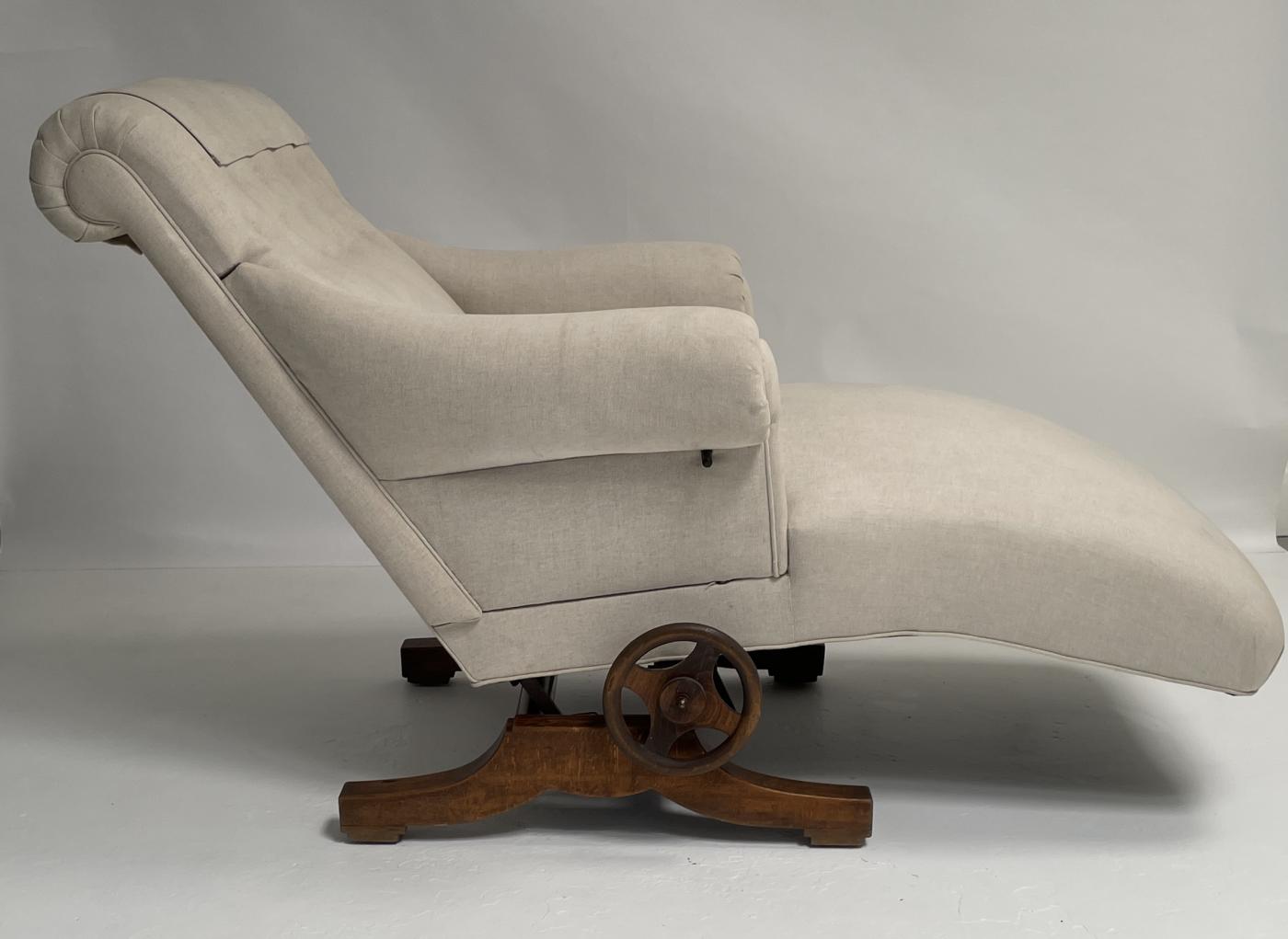Adjustable Reclining Napoleon III Chair