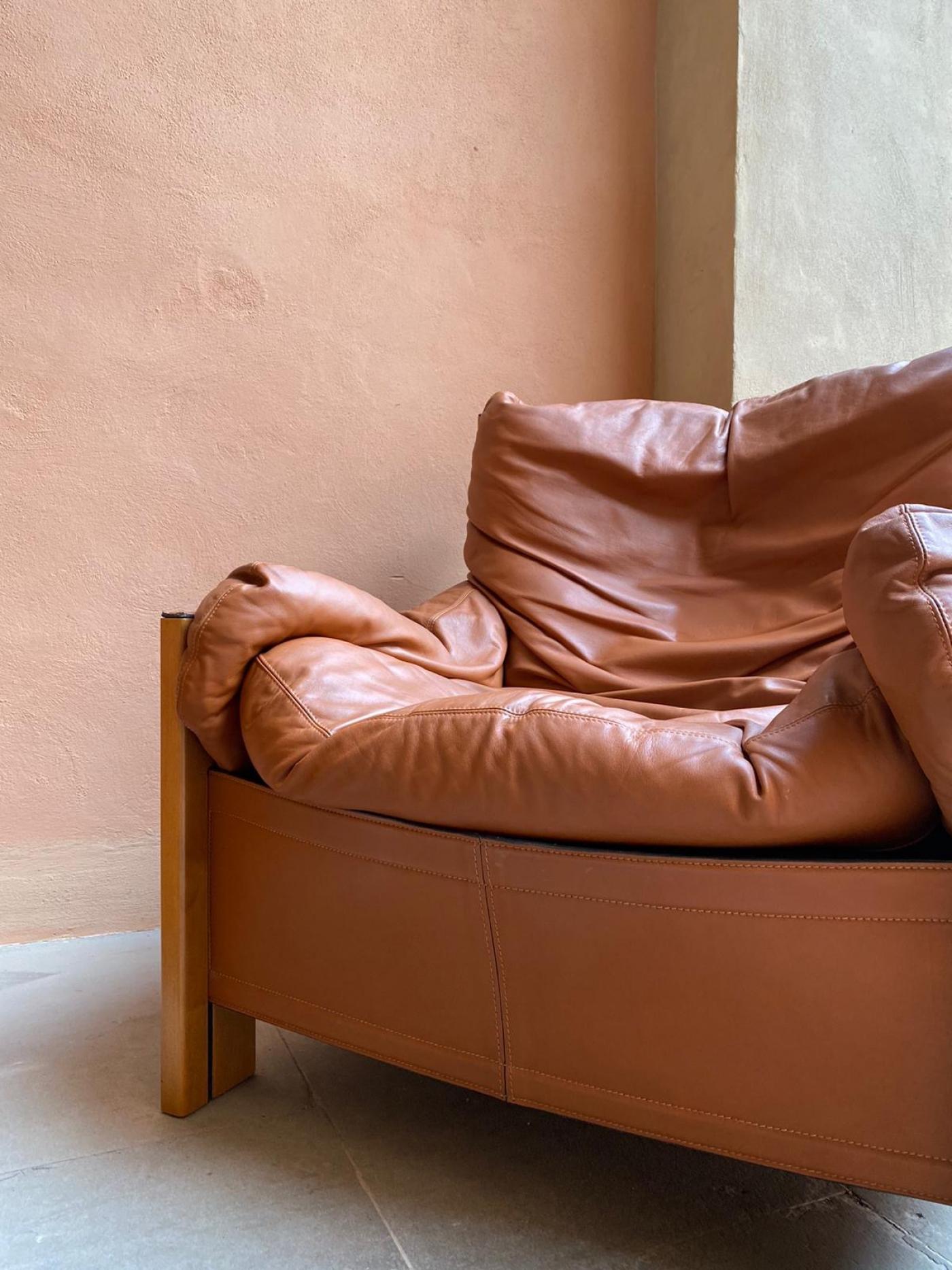 Afra & Tobia Scarpa - Pair of Armchairs Bergere by Afra Tobia Scarpa ...