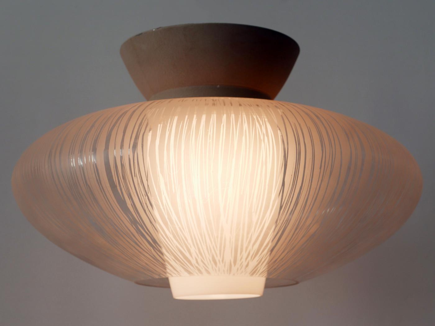 Aloys Gangkofner - Exceptional Mid-Century Modern Ceiling Lamp by Aloys ...