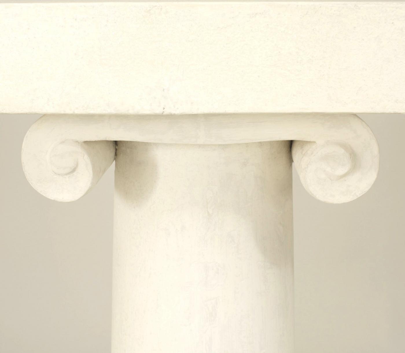 American Art Moderne Plaster Console Table
