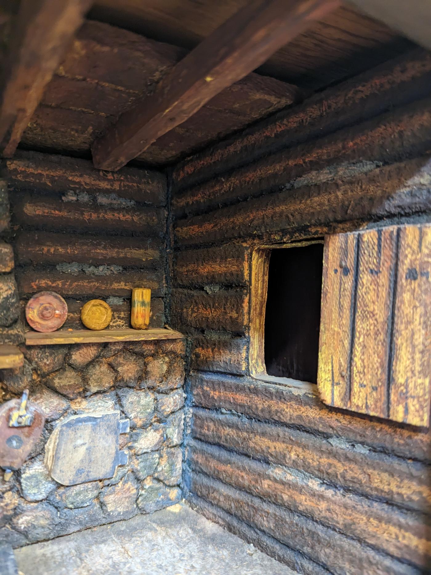 American Colonial Diorama