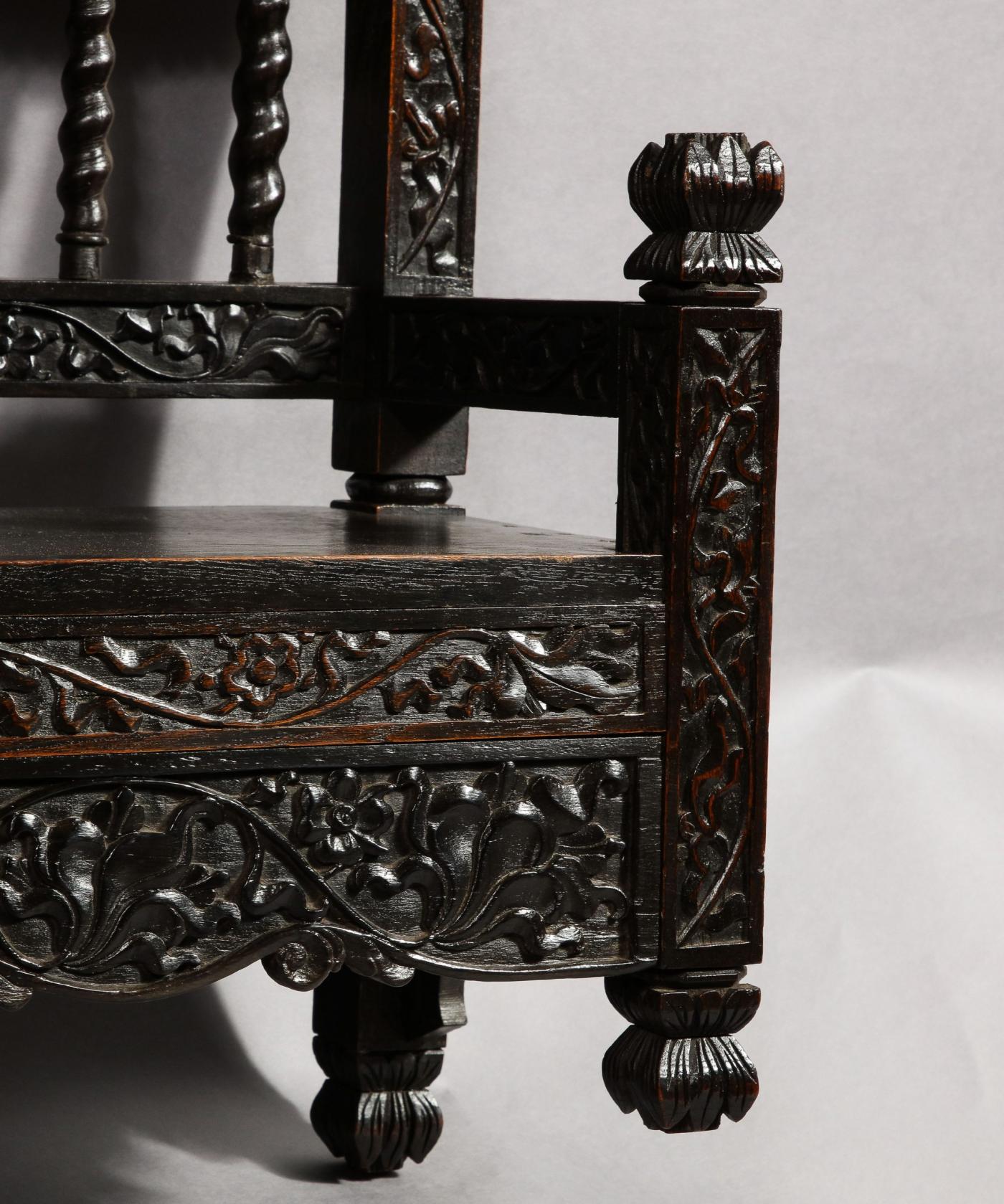 Anglo Indian Hanging Shelf