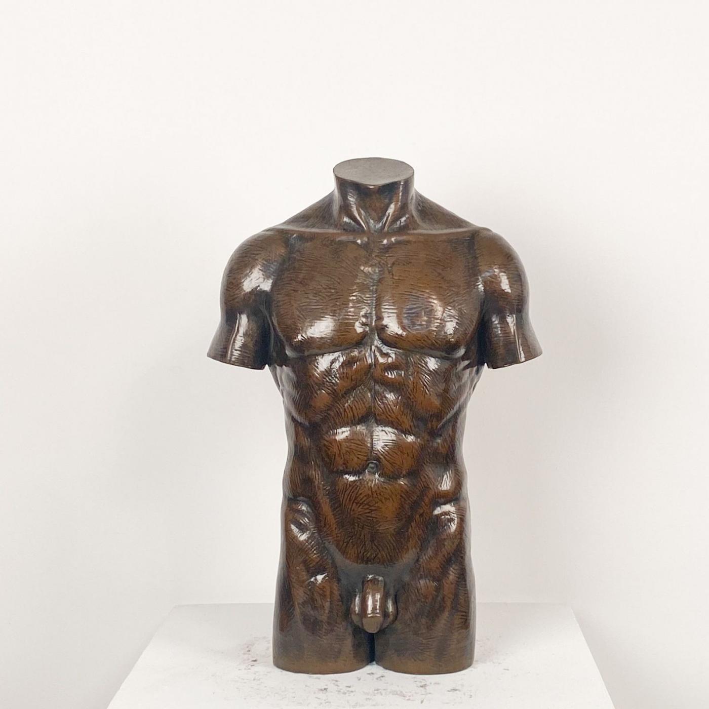 Bronze Torso, Mexico circa 1980s