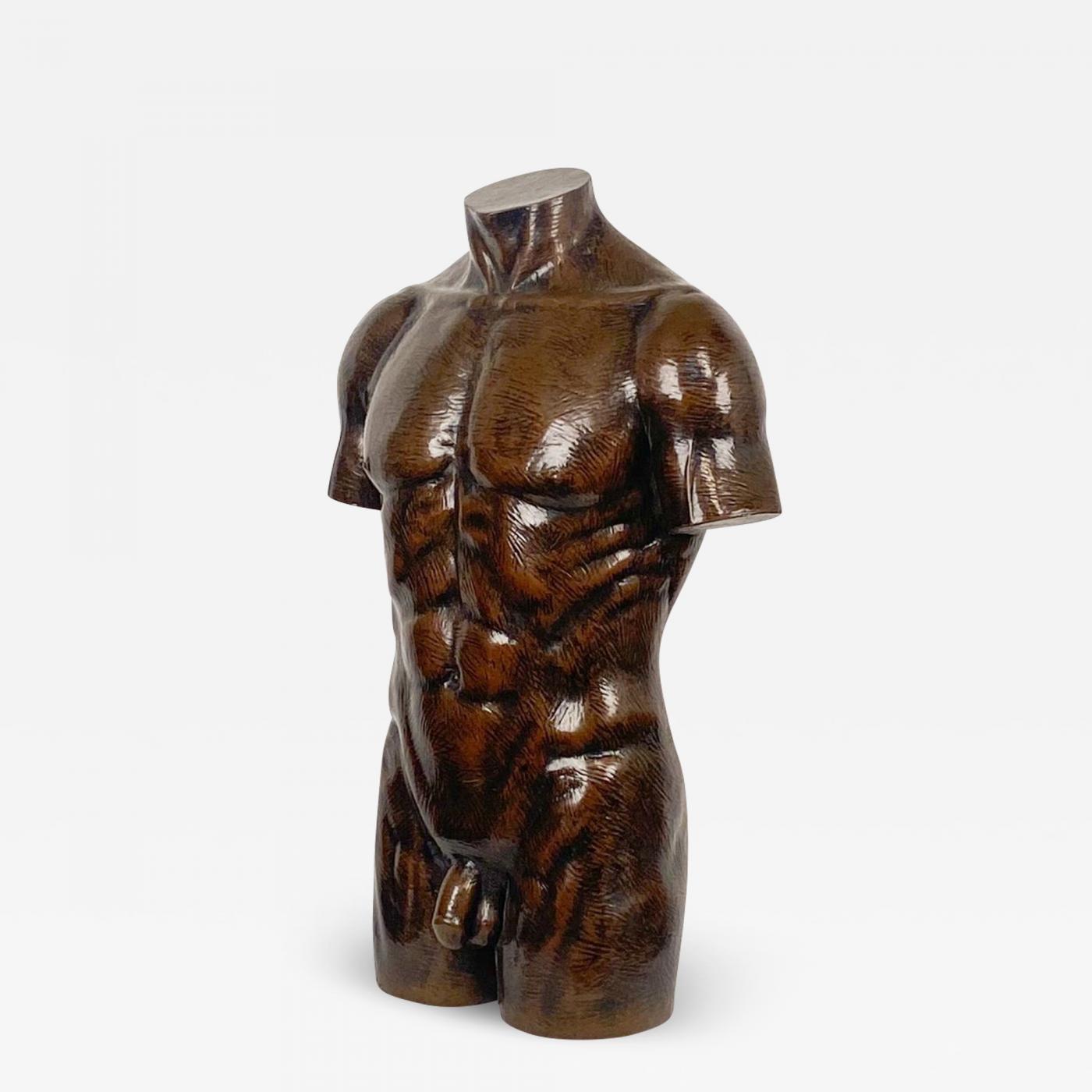 Bronze Torso, Mexico circa 1980s