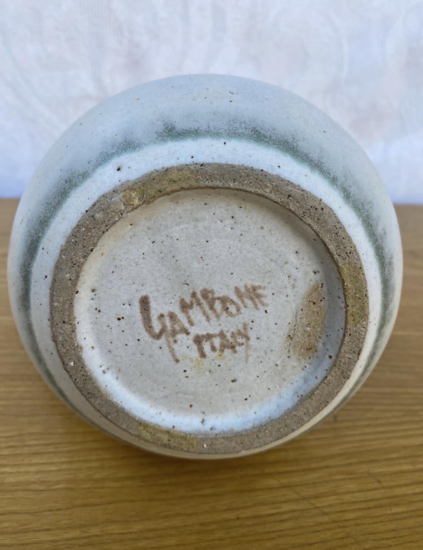 Bruno Gambone - Jug and Bowl in Glazed Stoneware