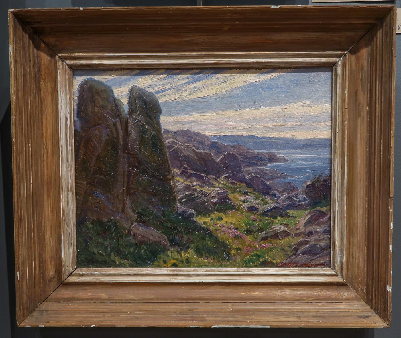 Carl Budtz-Moller - Carl Budtz-Moller (1882-1953) Coastal Scene c1922 ...