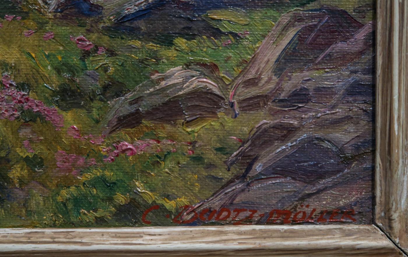 Carl Budtz-Moller - Carl Budtz-Moller (1882-1953) Coastal Scene c1922 ...