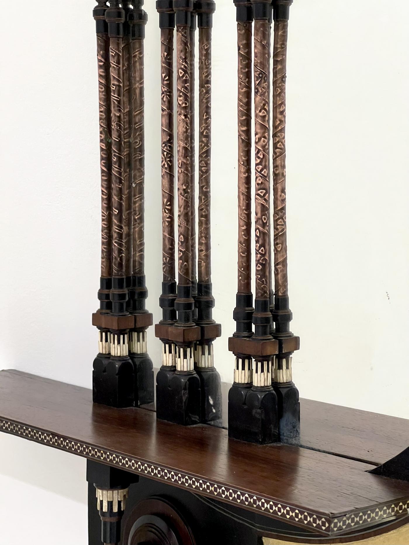 Carlo Bugatti - Carlo Bugatti Parchment Mirror