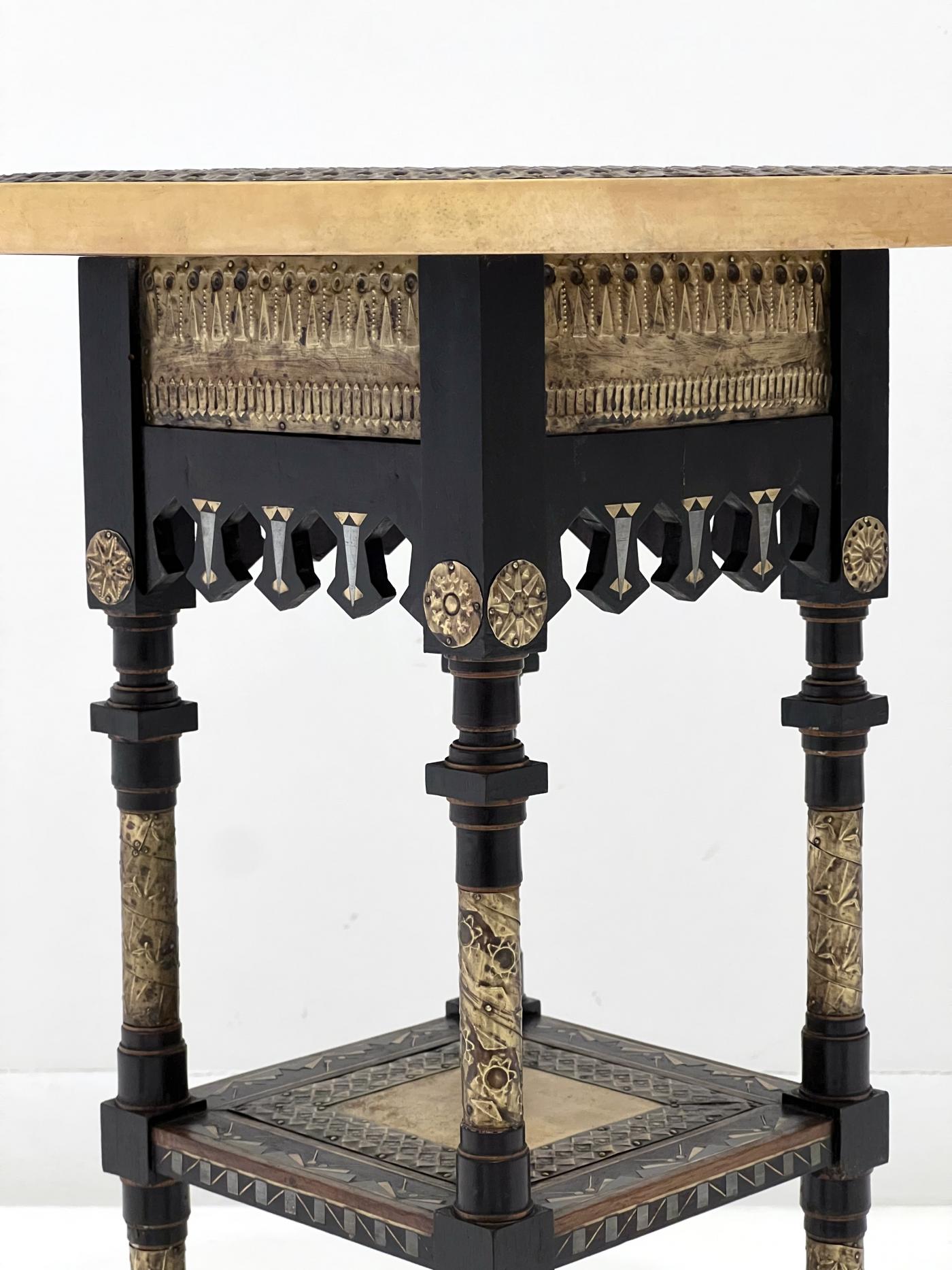 Carlo Bugatti - Carlo Bugatti Parchment Side Table