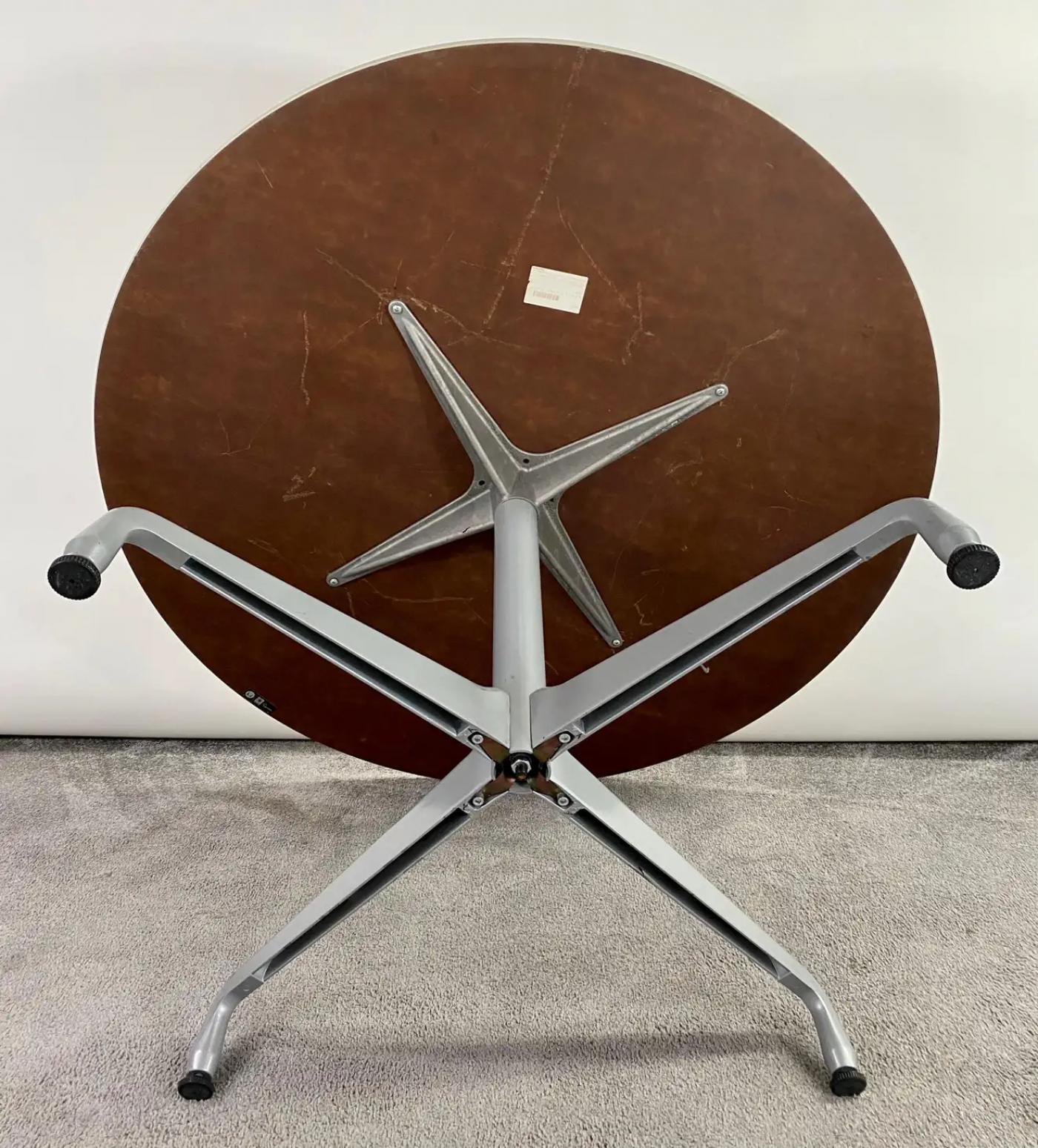 Charles & Ray Eames - Charles and Ray Eames MCM Round Dining or ...