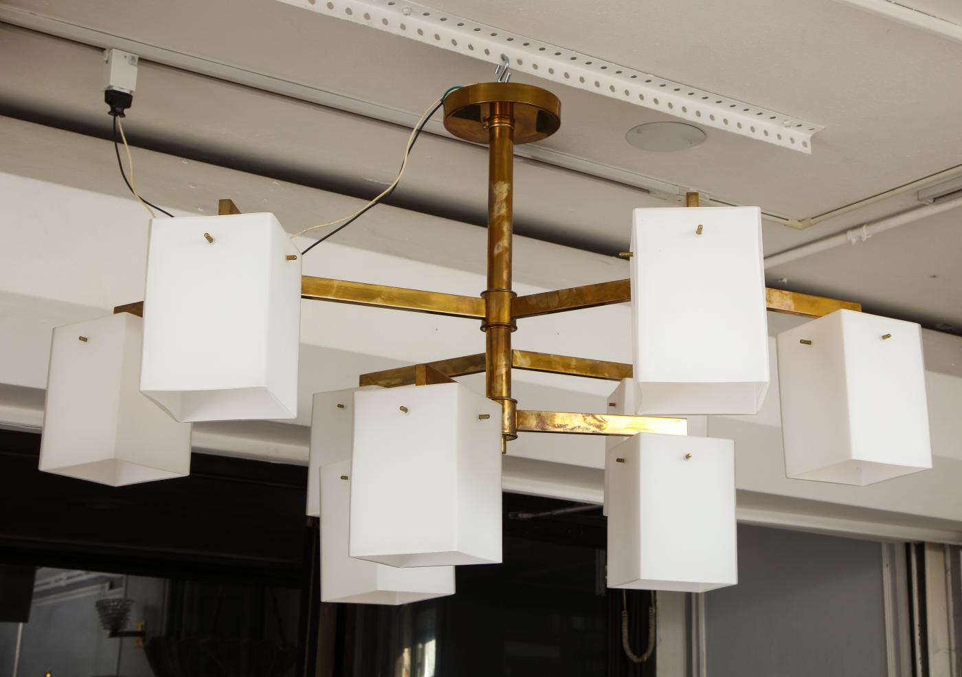 Custom Sculptural Jules Lighting Fixture