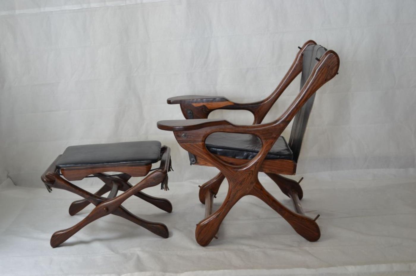 Don Shoemaker - Original Don Shoemaker Sling "Swinger" Chair and ...