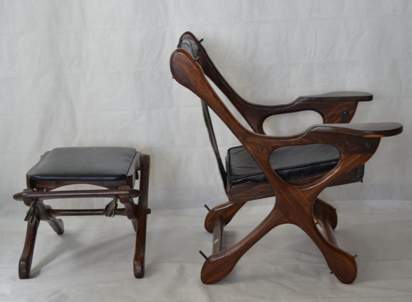 Don Shoemaker - Original Don Shoemaker Sling "Swinger" Chair and ...