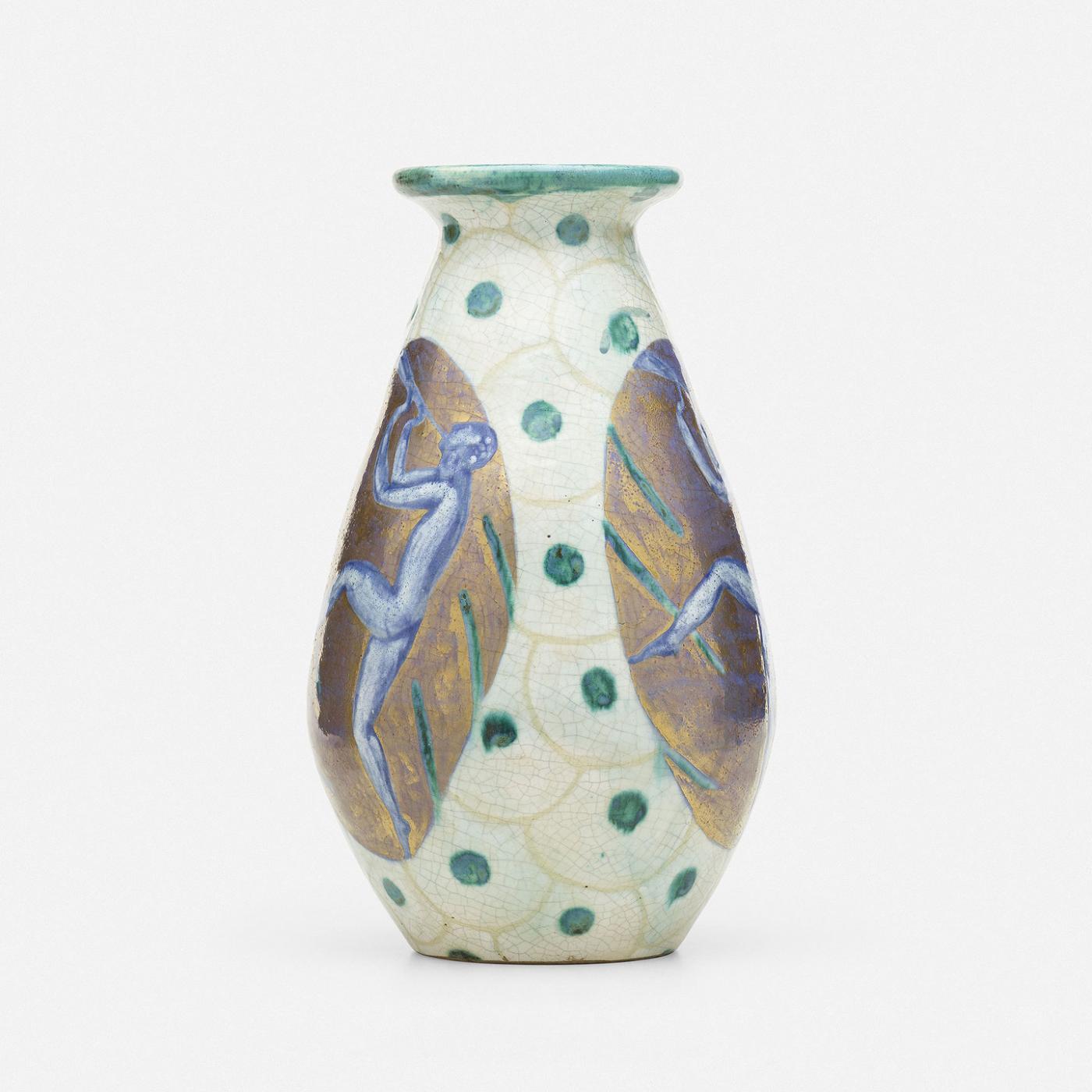 Edouard Cazaux - CERAMIC VASE BY ÉDOUARD CAZAUX