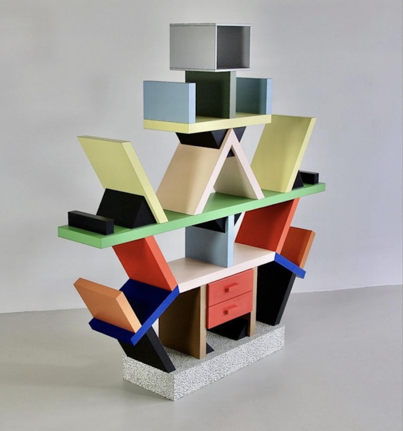 Ettore Sottsass - ‘Carlton’ Room Divider and Bookcase by Ettore ...