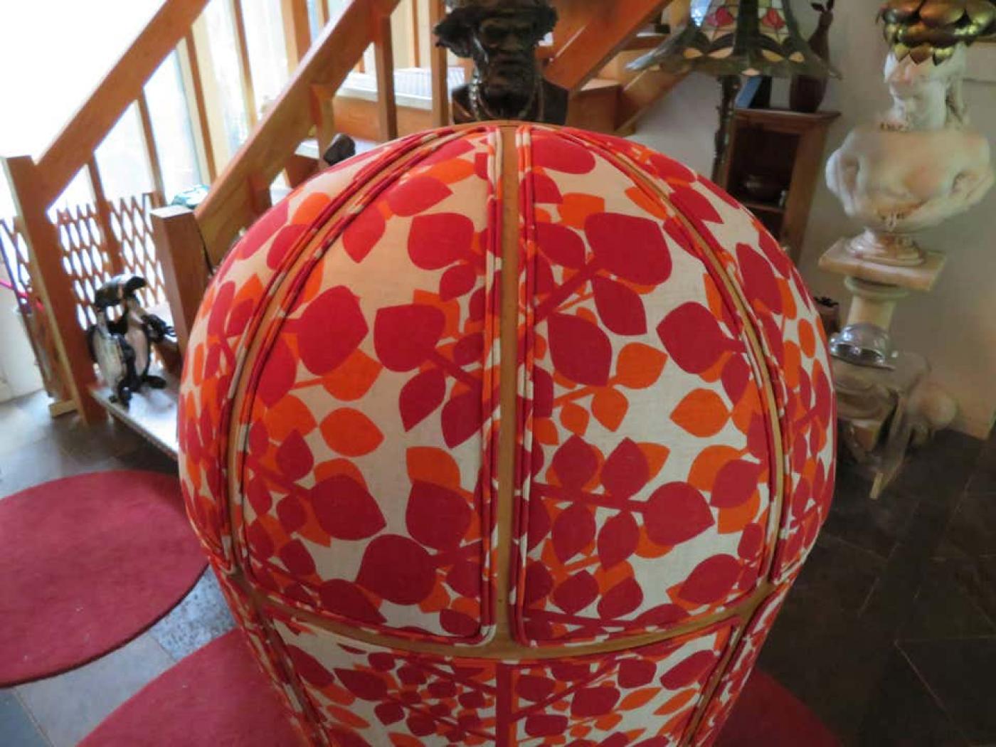 Exciting Mid-Century Modern French Canopy Hood Chair