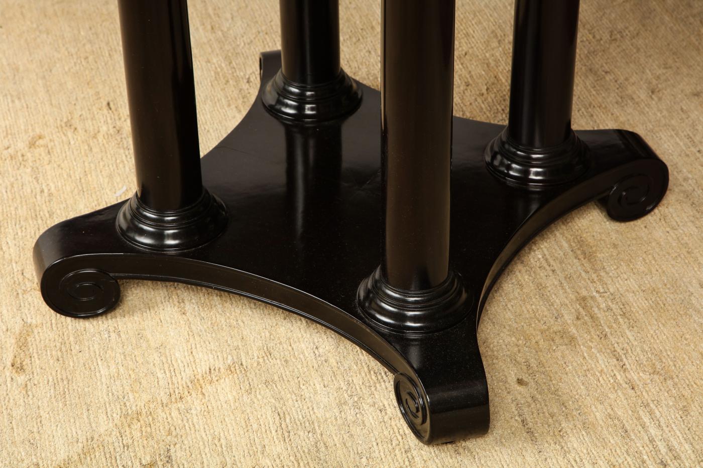 French Column Base Table