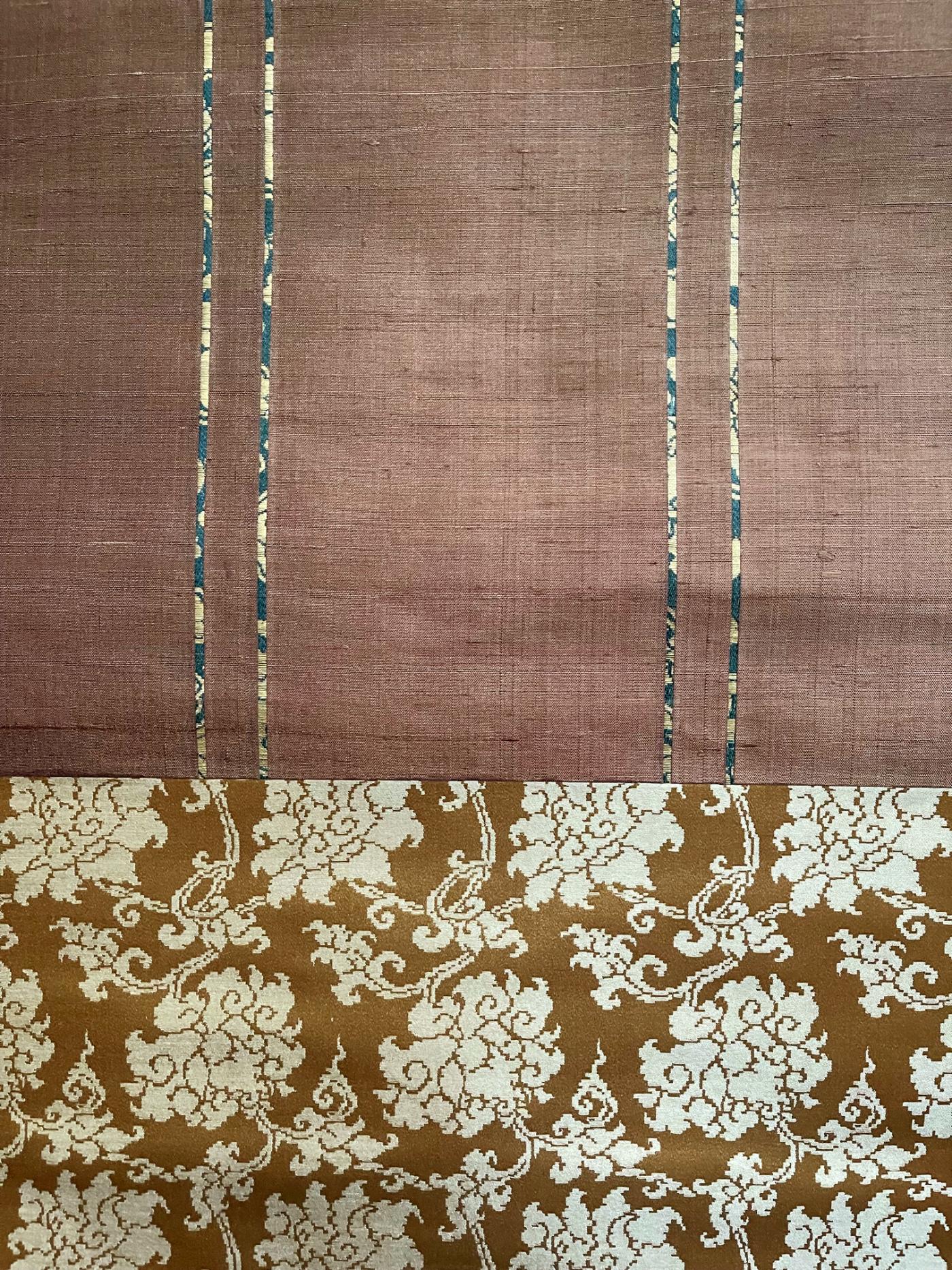 Hababusa Itcho - Japanese Silk Scroll of Daruma Hanabusa Itcho Edo Period