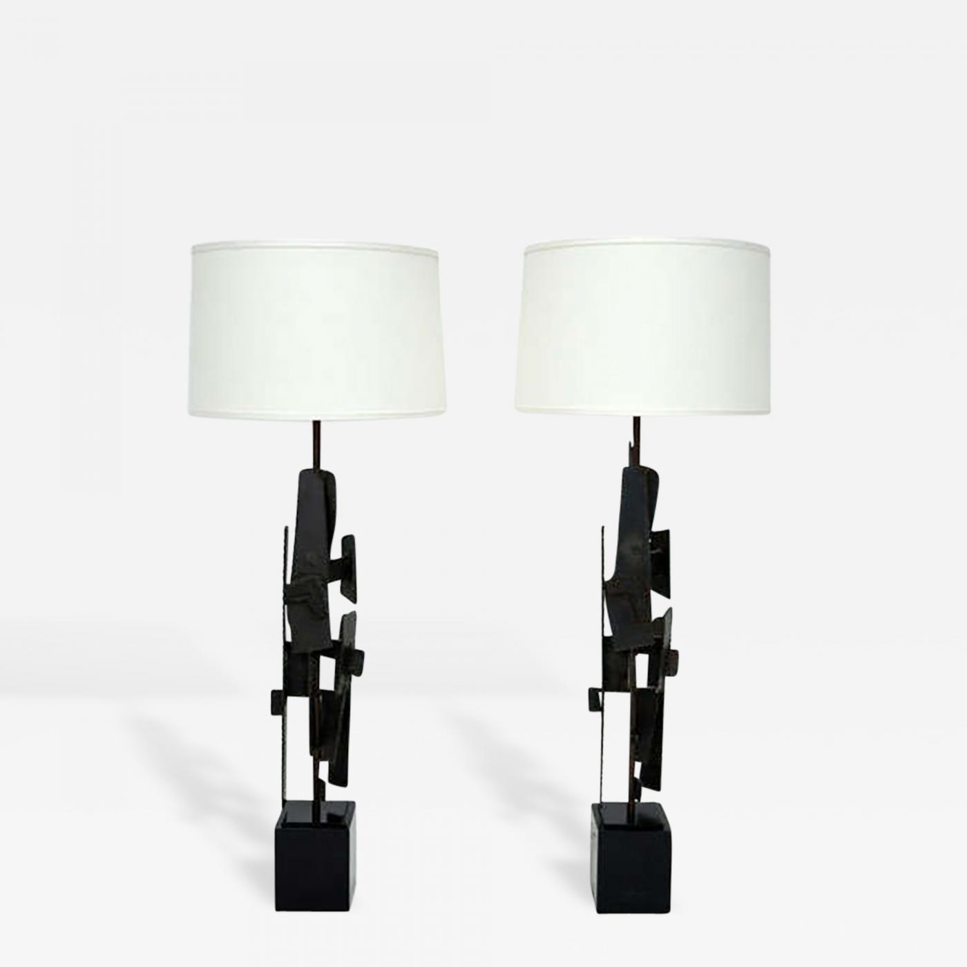 Laurel Lamp Company - Brutalist Sculpture Lamps by Richard Barr