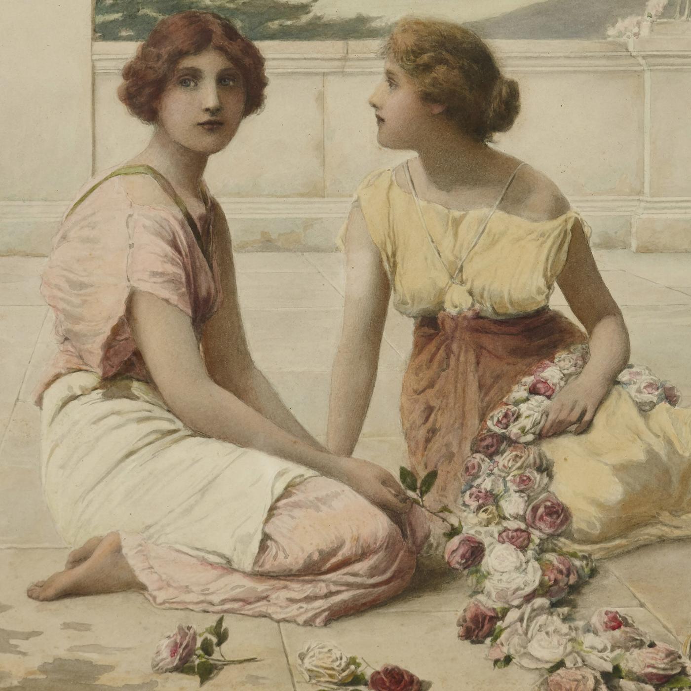 Henry Ryland - Watercolour painting by Henry Ryland