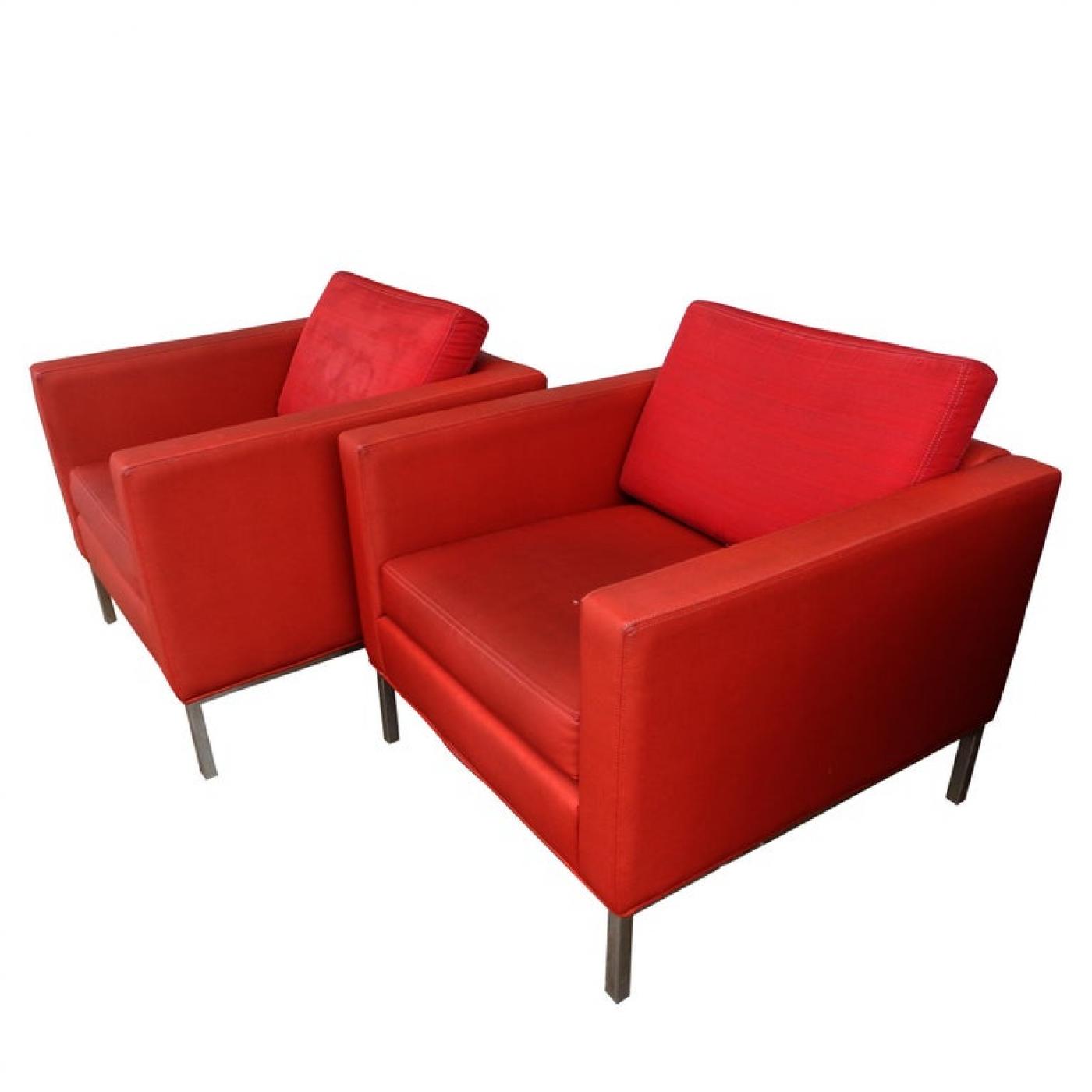 Jack Cartwright - Pair of Jack Cartwright Logan Lounge Chairs