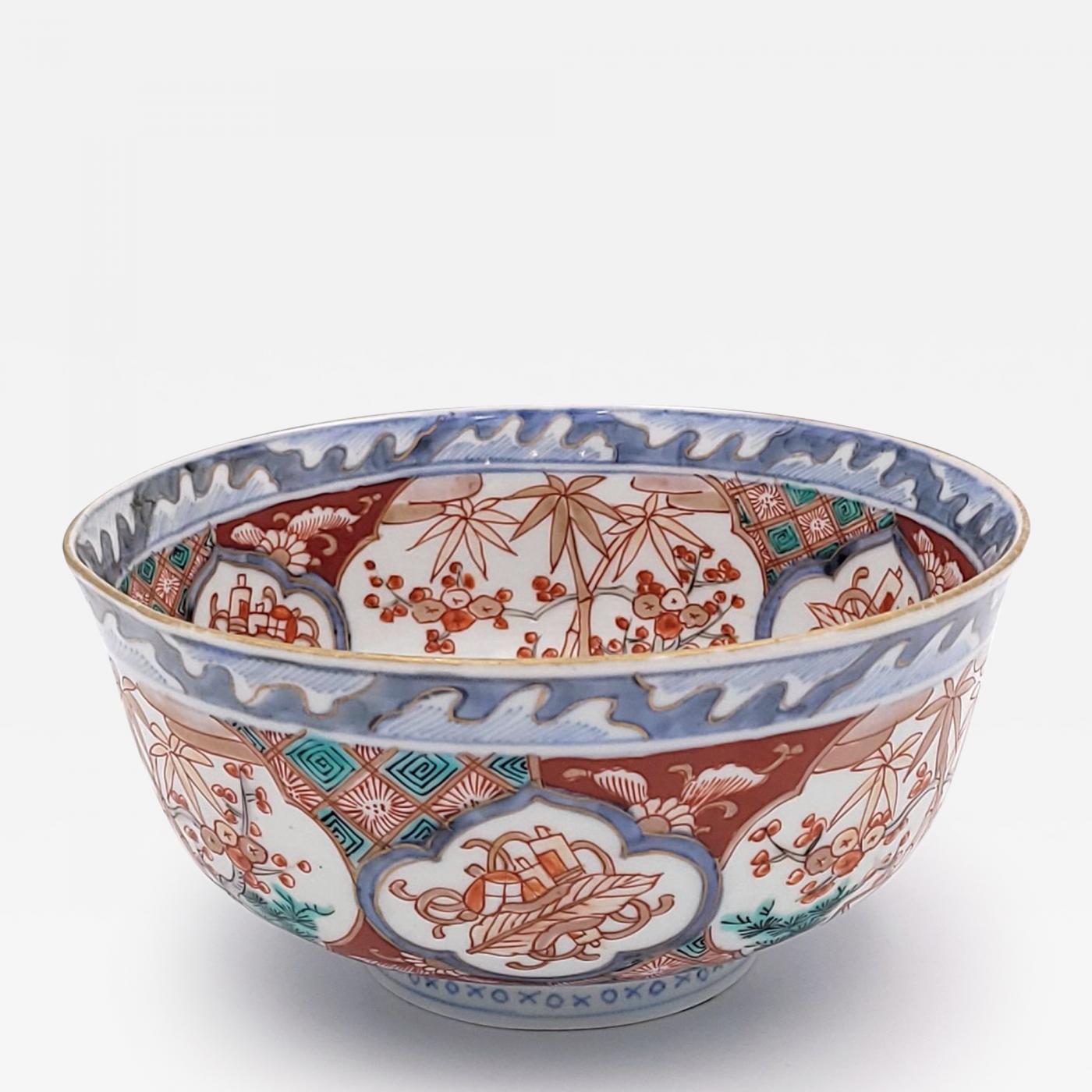 Japanese Imari Bowl, Early 19th Century