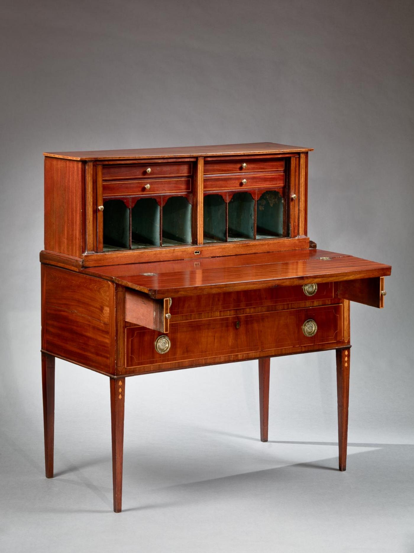 John & Thomas Seymour - FEDERAL TAMBOUR DESK