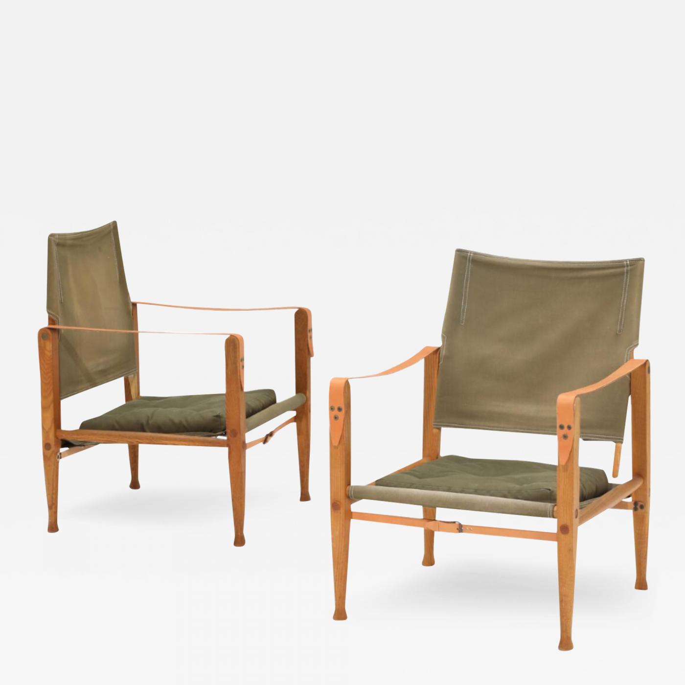 Kaare Klint - Kaare Klint canvas safari chair, designed 1933