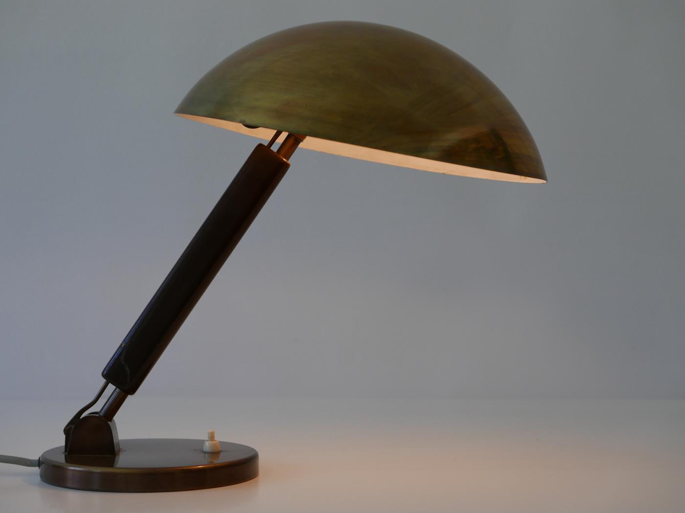 Karl Trabert - Brass Table Lamp or Desk Light by Karl Trabert for BAG ...